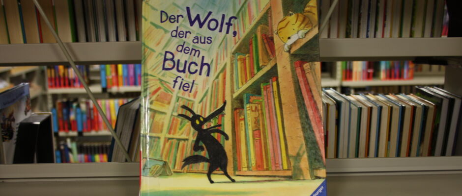 Der Wolf, der aus dem Buch fiel - Thierry Robberecht - Bibliothek Lustenau